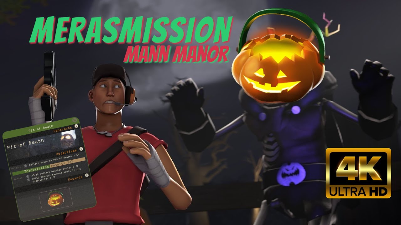 TF2: Halloween Contract - MANN MANOR - YouTube