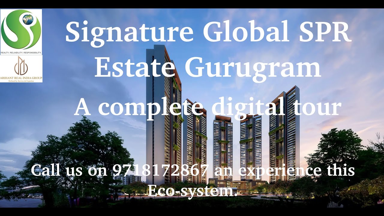Signature Global SPR Estate Gurugram - A complete tour - YouTube