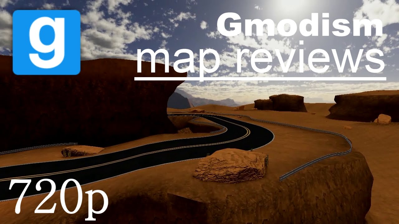 Garry's Mod Map Review: SligWolf's Desert RaceMap - YouTube
