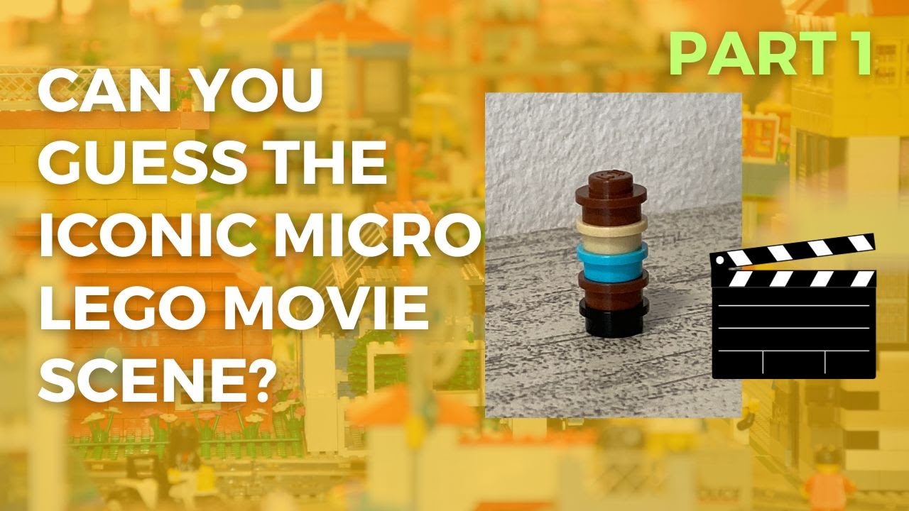 Lego micro iconic movie scenes: part 1 - YouTube