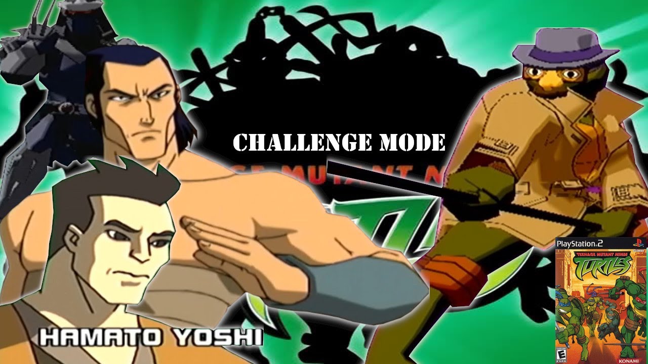 Defeating Hamato Yoshi & Every Boss | TMNT 2003 | Challenge Mode ...