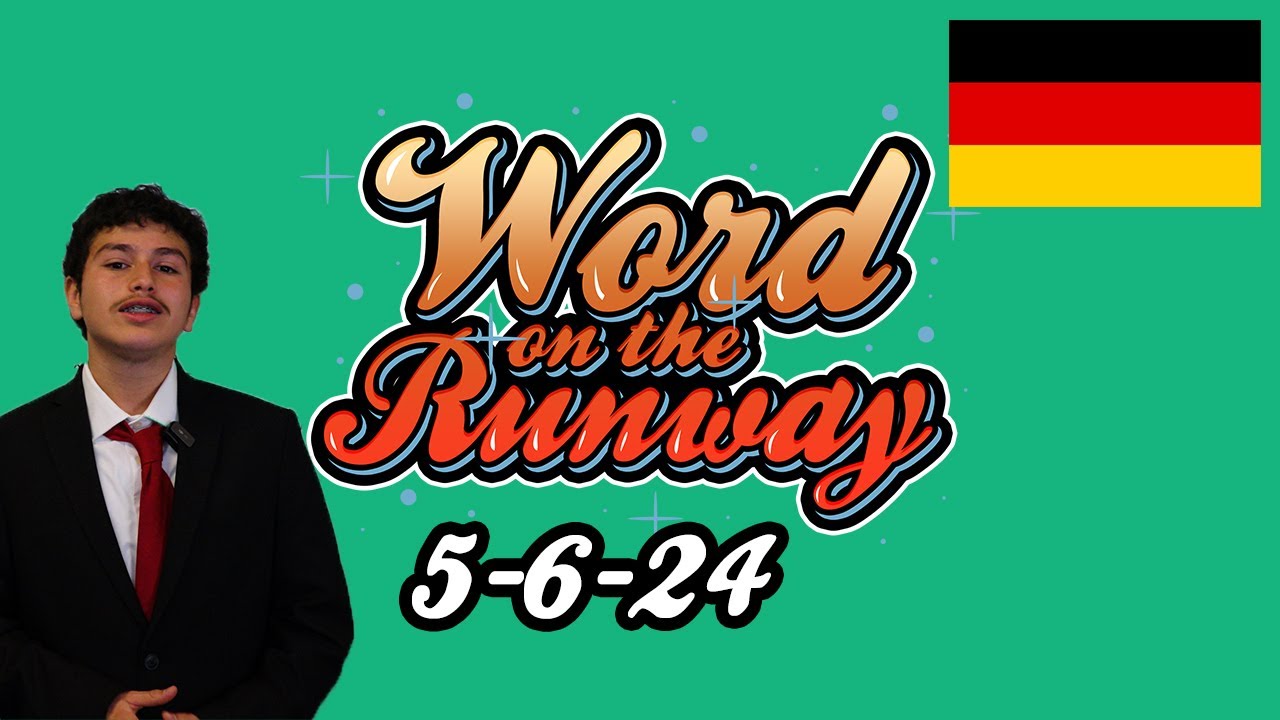 Word on the Runway 5 6 24 - YouTube