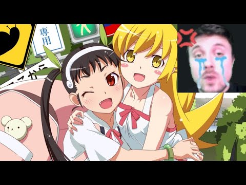 Forsen reacts to Mayoi learns to Kaka, Shinobu learns to lub ...