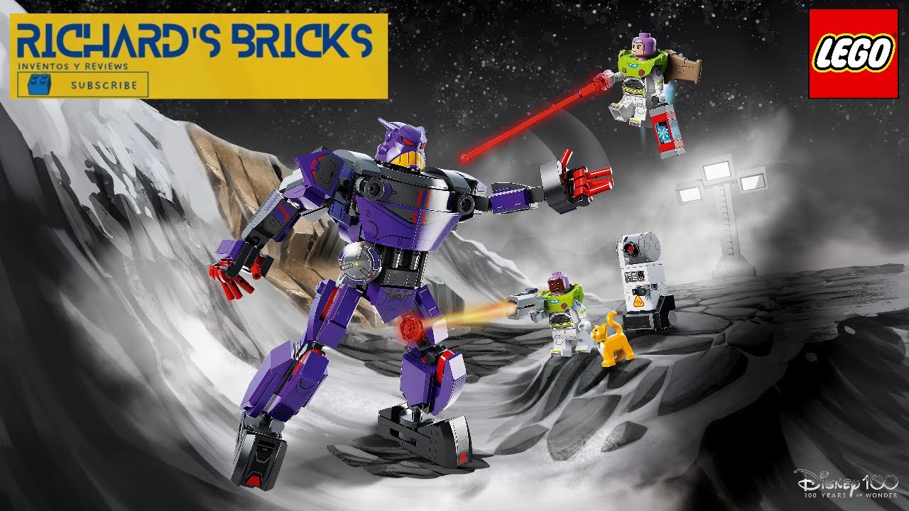 Batalla contra Zurg de Buzz Lightyear Lego - YouTube