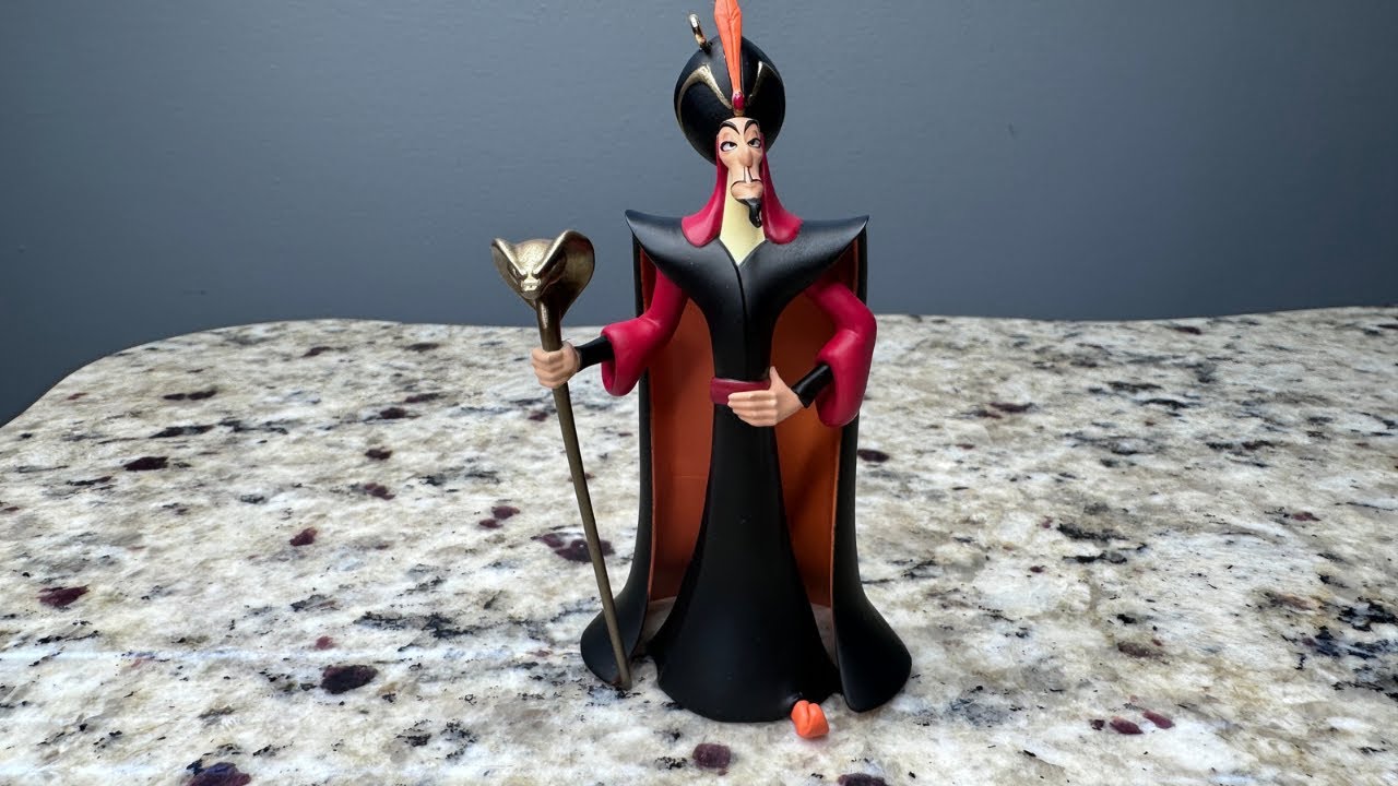 Hallmark Aladdin Jafar ornament review and unboxing. - YouTube
