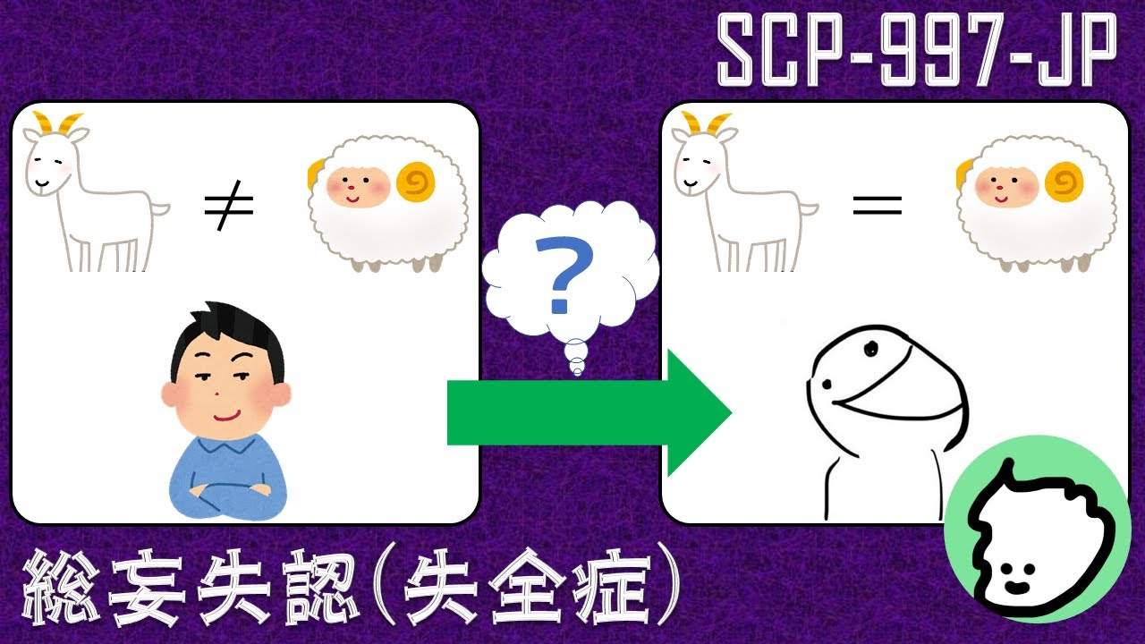 【ゆっくり解説】SCP-997-JP 総妄失認(失全症) - YouTube