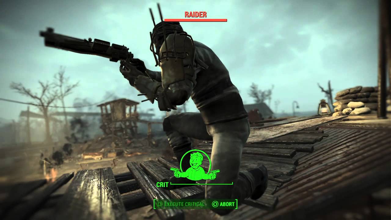 Fallout 4 knee shot - YouTube