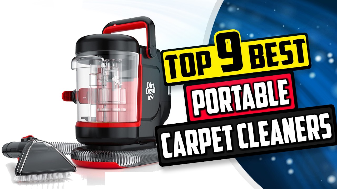 Best Portable Carpet Cleaner | Top 9 Reviews [Buying Guide 2025] - YouTube