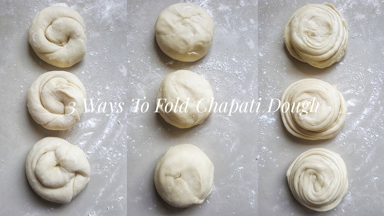 Chapati Making Skills: Pleats folding Method for Soft layered Chapati ...