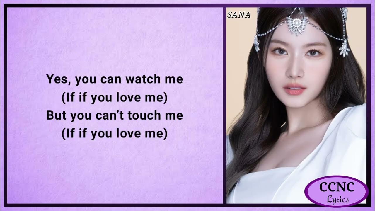 MISAMO – 'Do not touch' Lyrics - YouTube