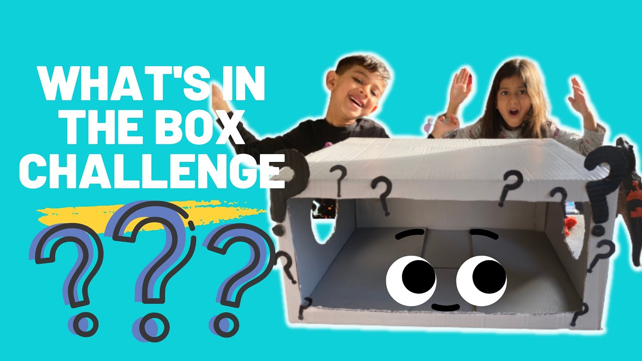 Guess whats in the box game - YouTube