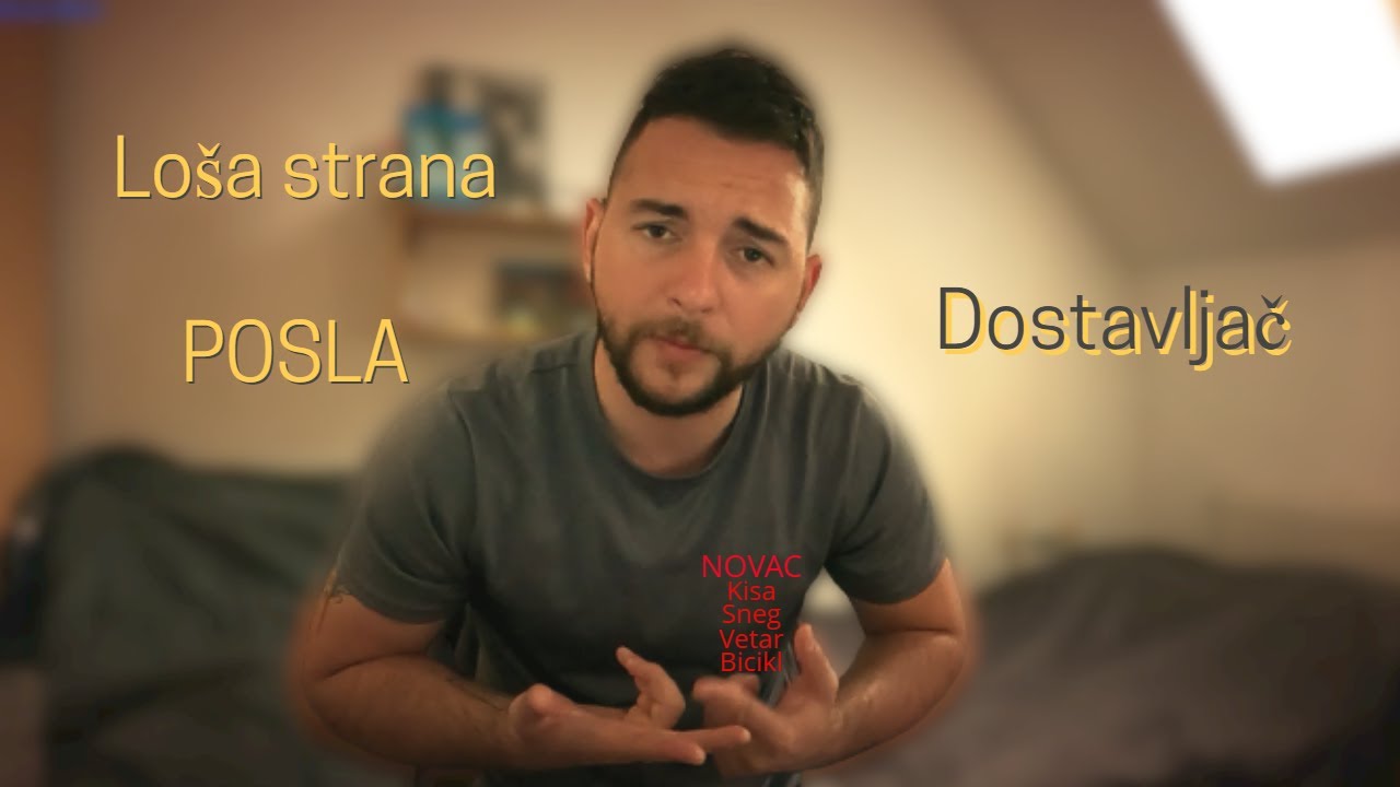 GLOVO dostavljac | Lose strane ovog posla *licna iskustva - YouTube