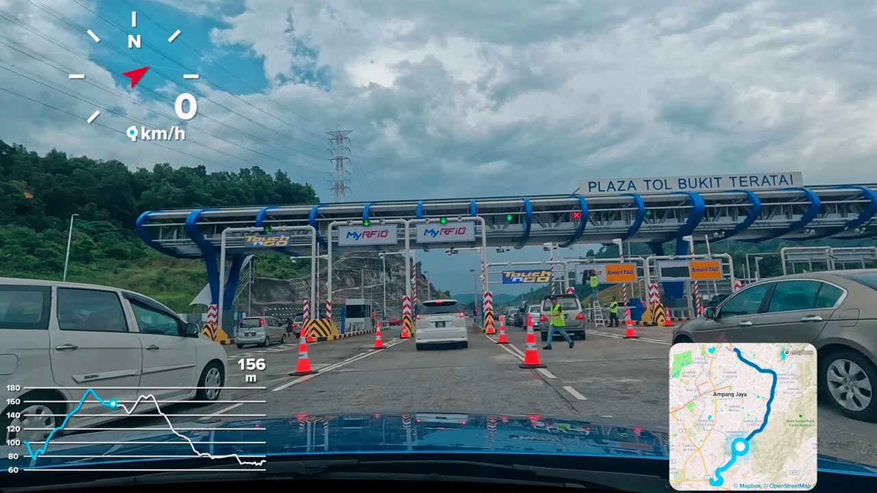 SUKE Phase 1 Cheras - Ulu Klang Stretch now open. Tallest expressway in ...