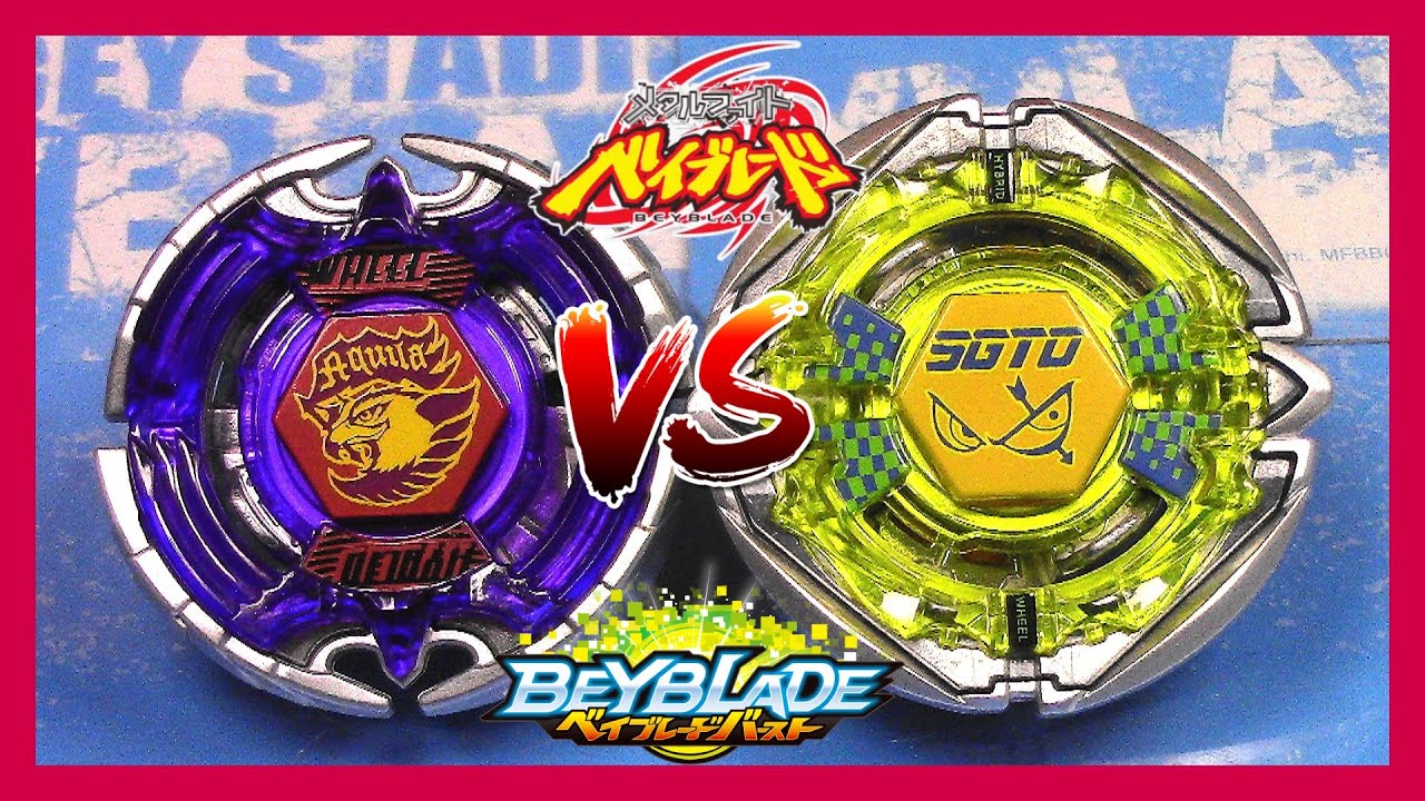 BATTLE: EARTH AQUILA vs FLAME SAGITTARIO!! Metal Fight Beyblade 20th ...