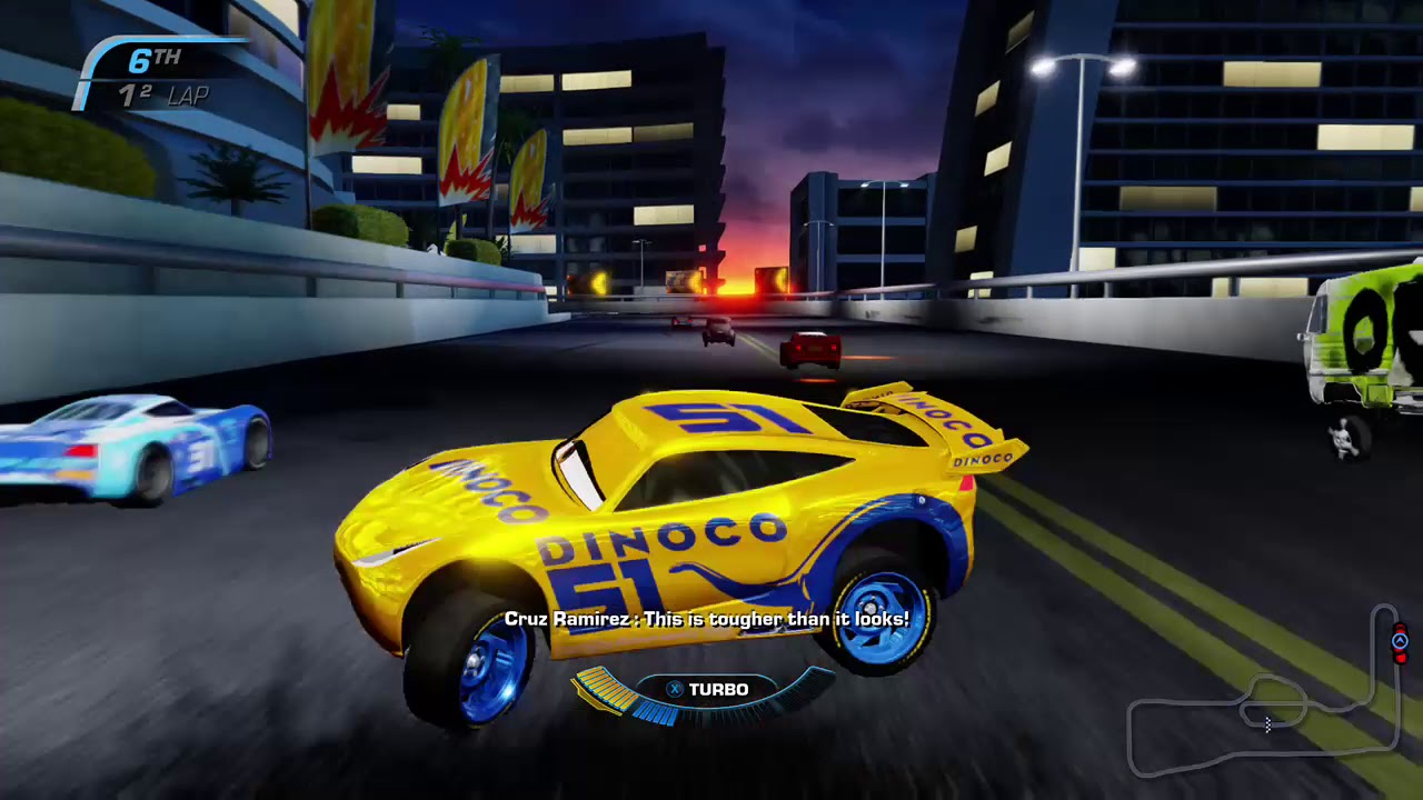 Cars 3 Driven To Win: Cruz Ramirez Florida International Speedway ...