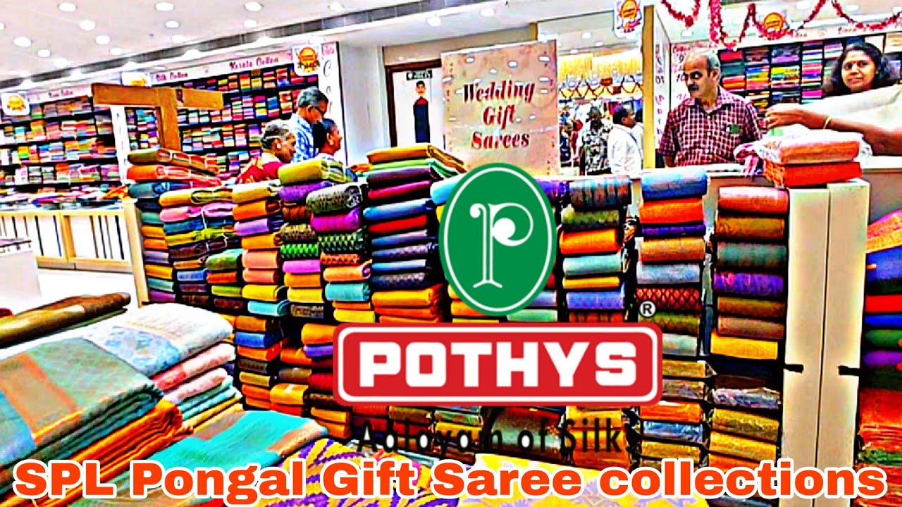 POTHYS Special Pongal Wedding Gift Saree Collections Budget Price ...