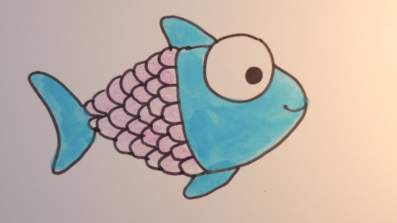 Balik Cizimi ve Boyamasi - YouTube