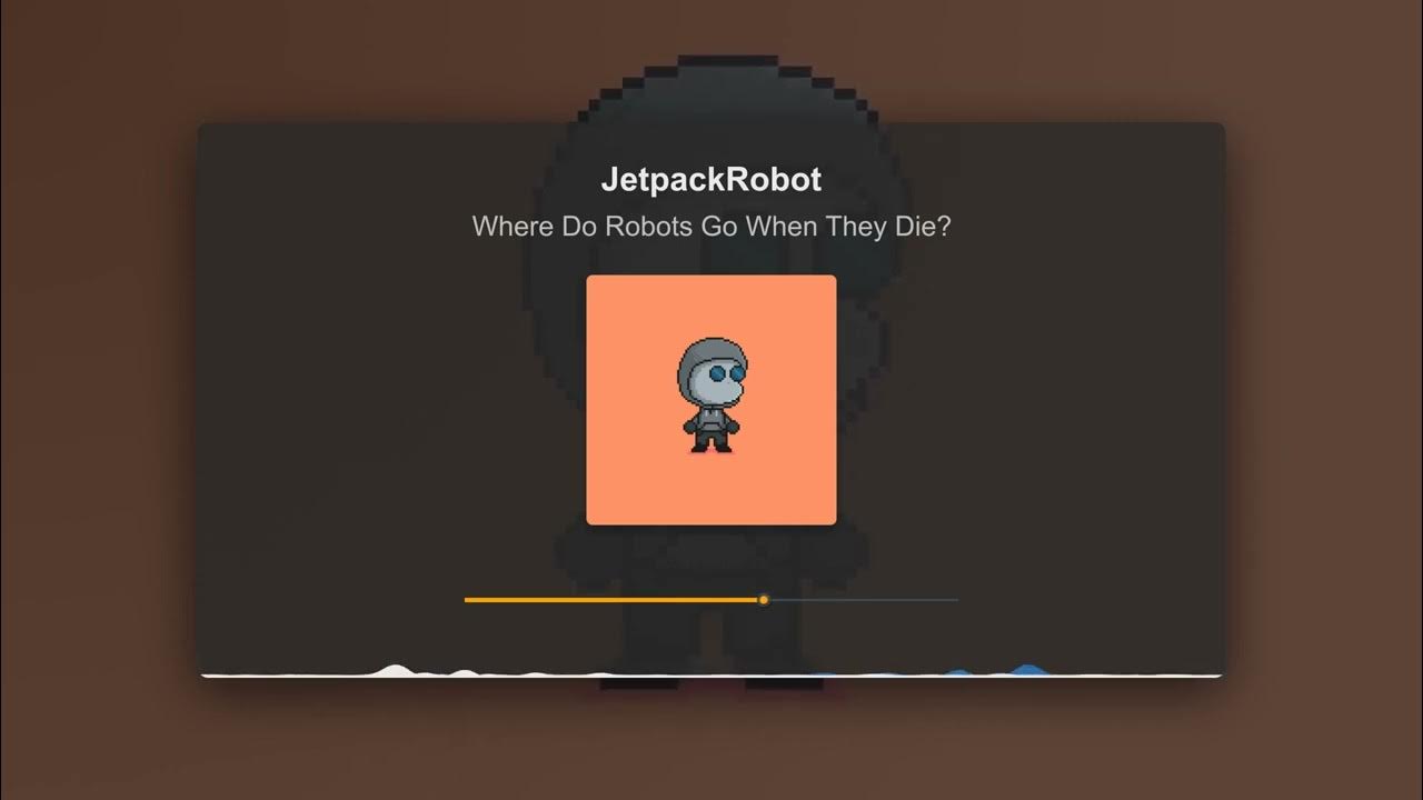 JetpackRobot - Where Do Robots Go When They Die? [Visualizer] - YouTube