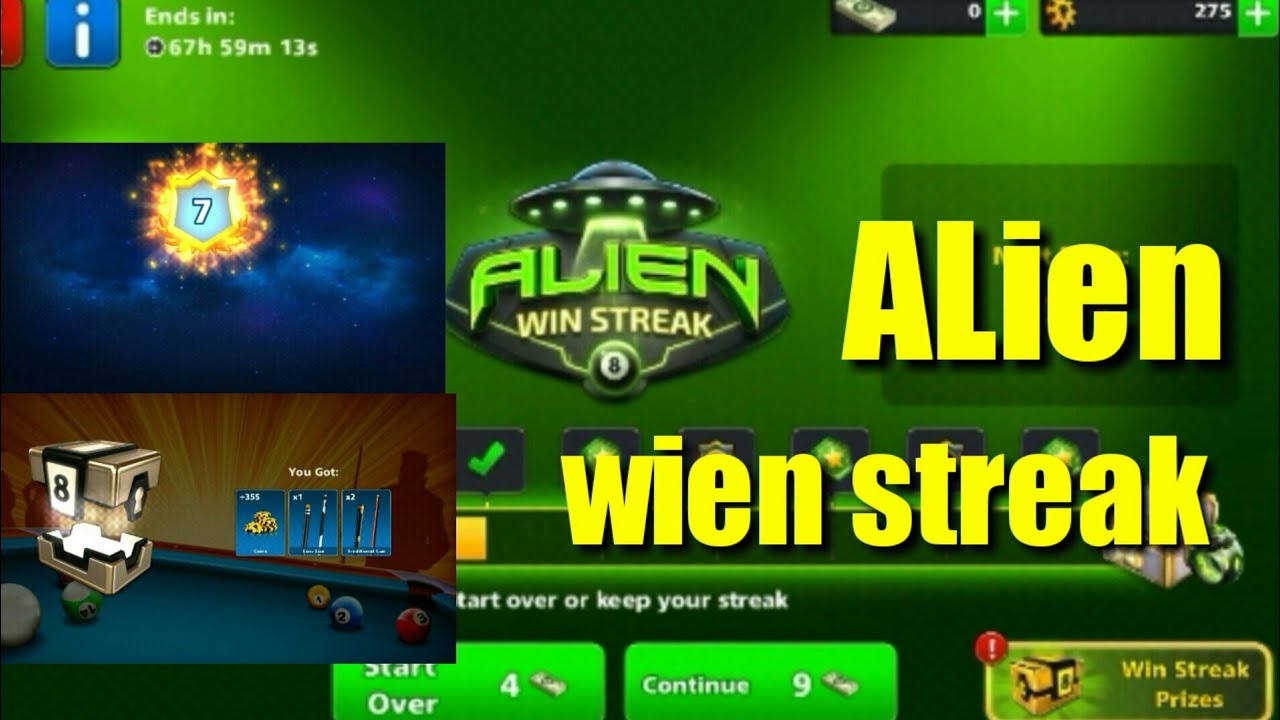 ALIeN live 8ball pool tournament level up - YouTube
