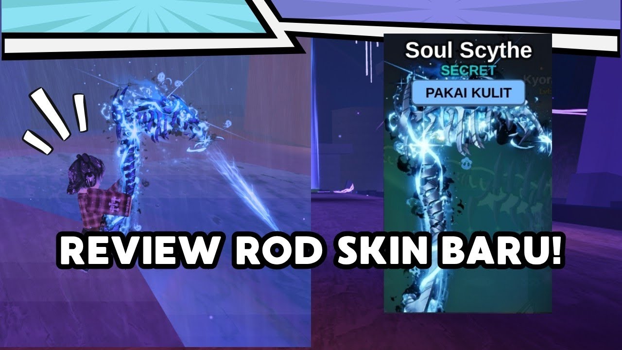 GILA!! REVIEW SKIN ROD LIMITED TERBARU DI FISH IT!! EFEKNYA BENERAN ...