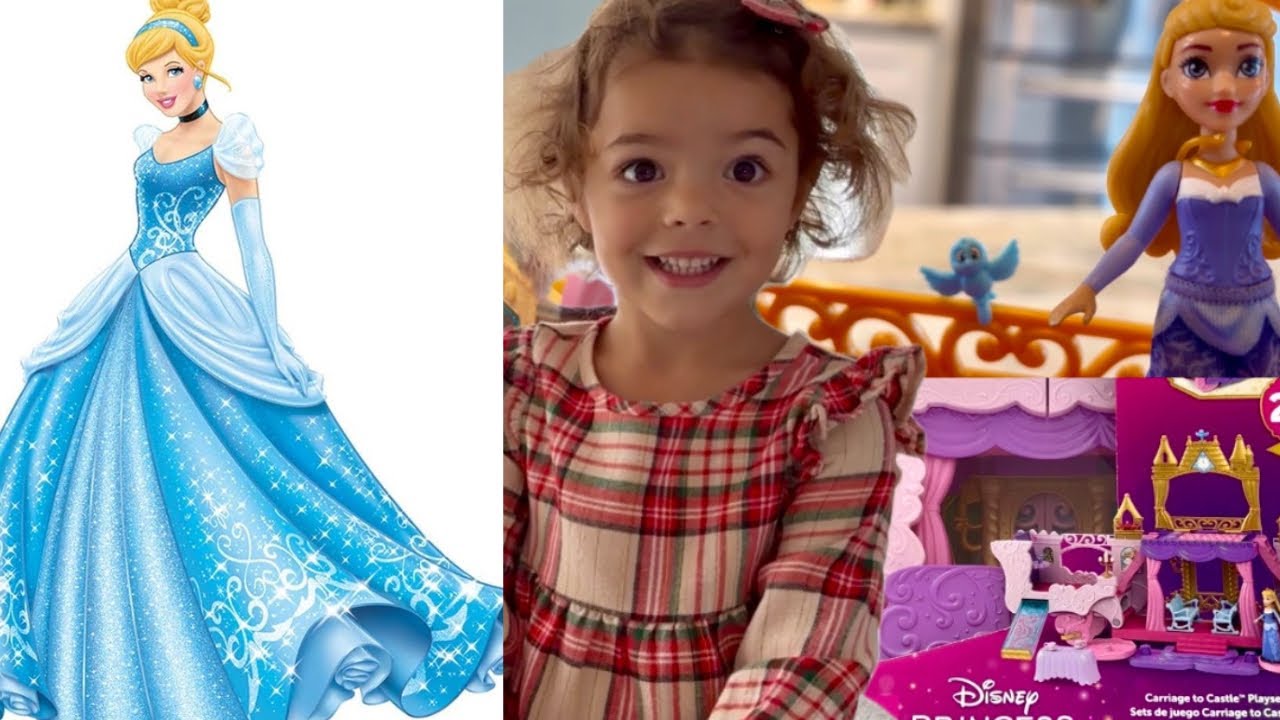 SOFIA and CASTLE AND CARRIAGE for CINDERELLA from Disney!! Assemble and Play! - YouTube