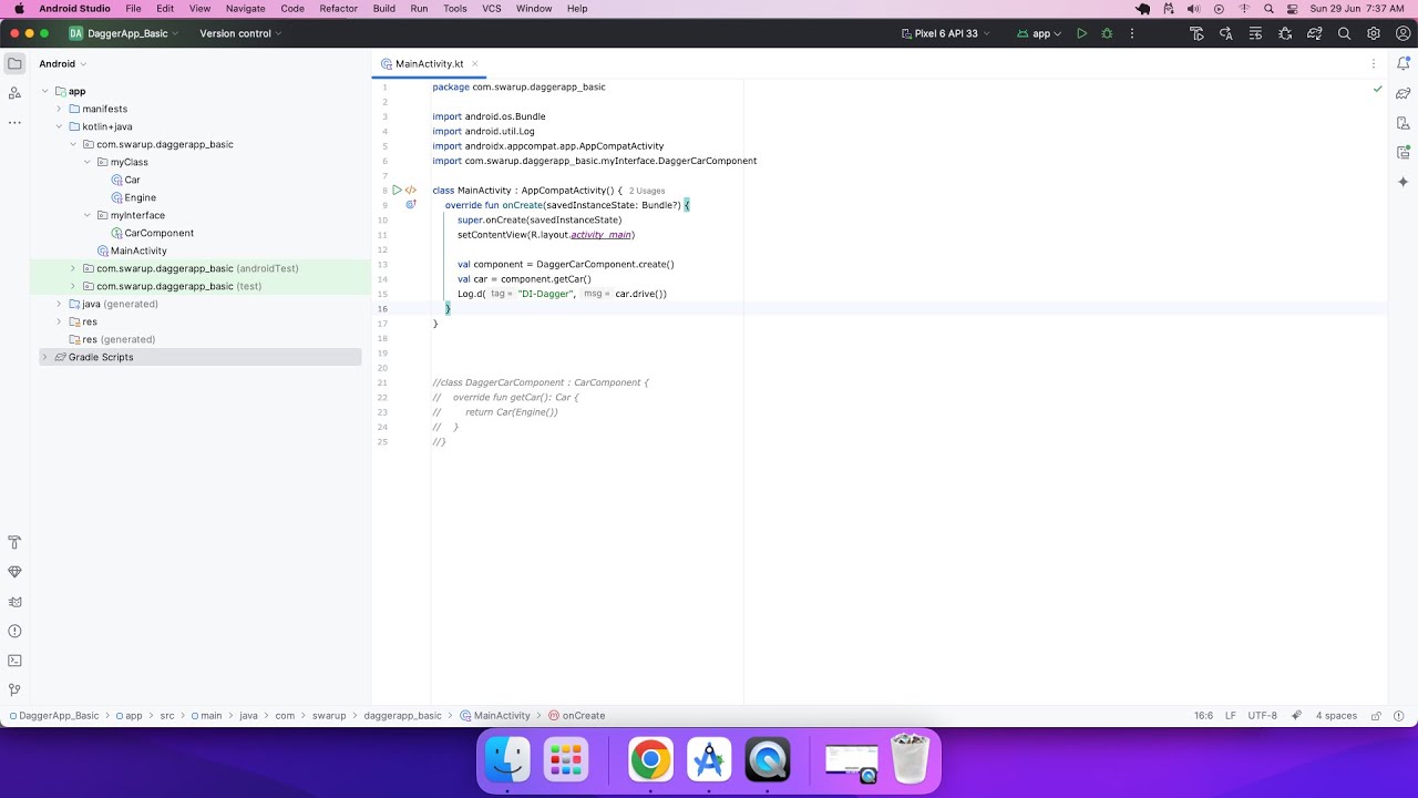 Dagger 2 Dependency Injection in Android Kotlin - YouTube