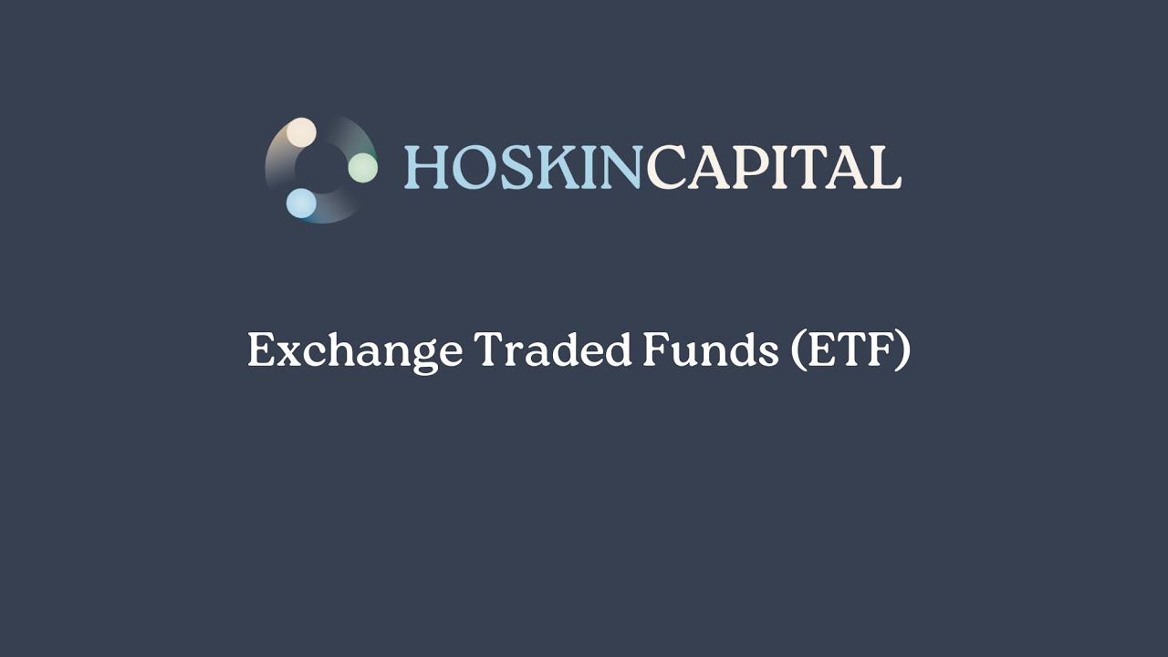 Exchange Traded Funds (ETF) Explained - YouTube