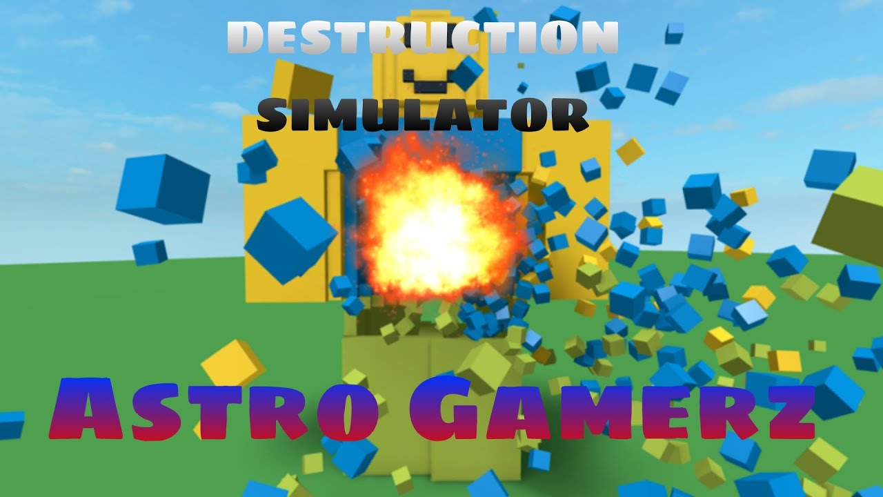DESTRUCTION IN ROBLOX || DESTRUCTION SIMULATOR - YouTube