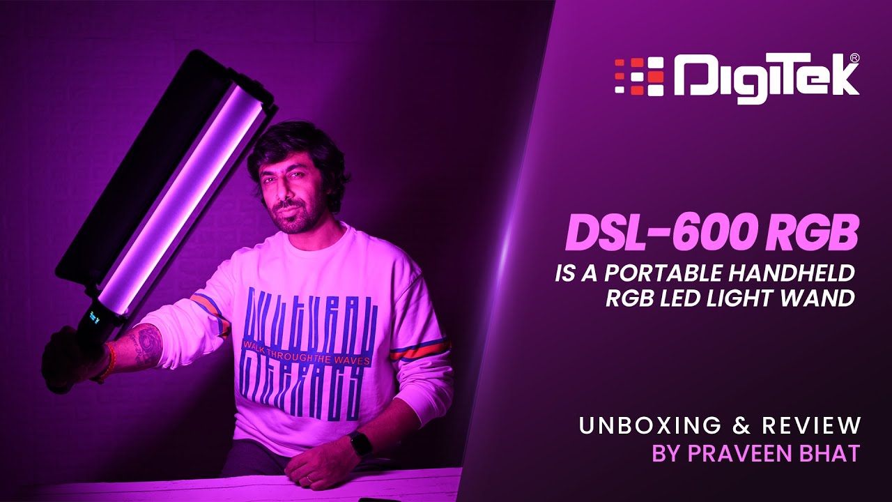 Review by Praveen Bhat | Digitek DSL-600 RGB | Portable Handheld RGB ...