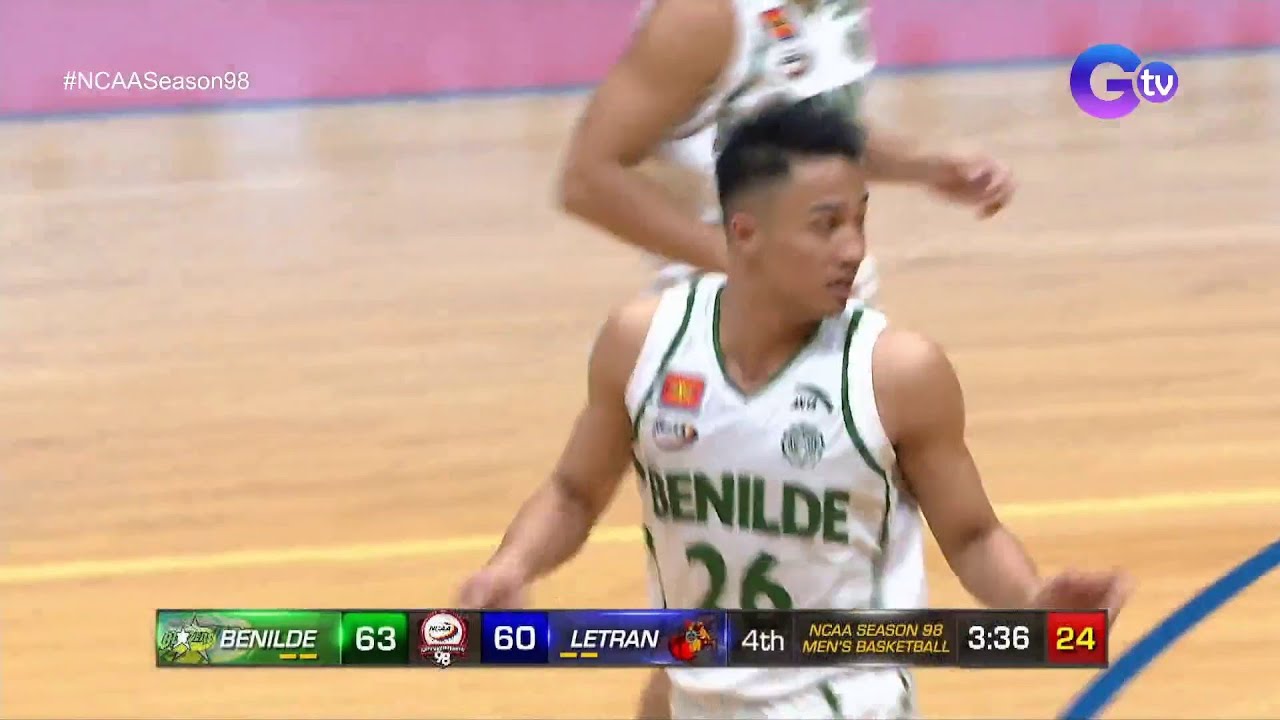The twister by JC Cullar! Benilde now up by 3! #NCAASeason98 - YouTube