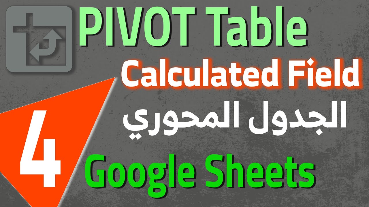 Google Sheets Pivot Table Calculated Field 4 Google Sheets Pivot Table Calculated Field 4