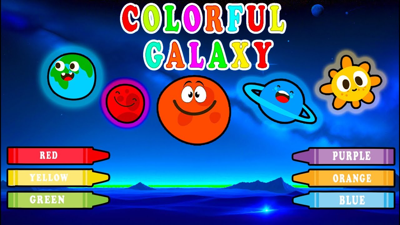 Stella's Magical Journey: The Adventure of the Colorful Galaxy - YouTube