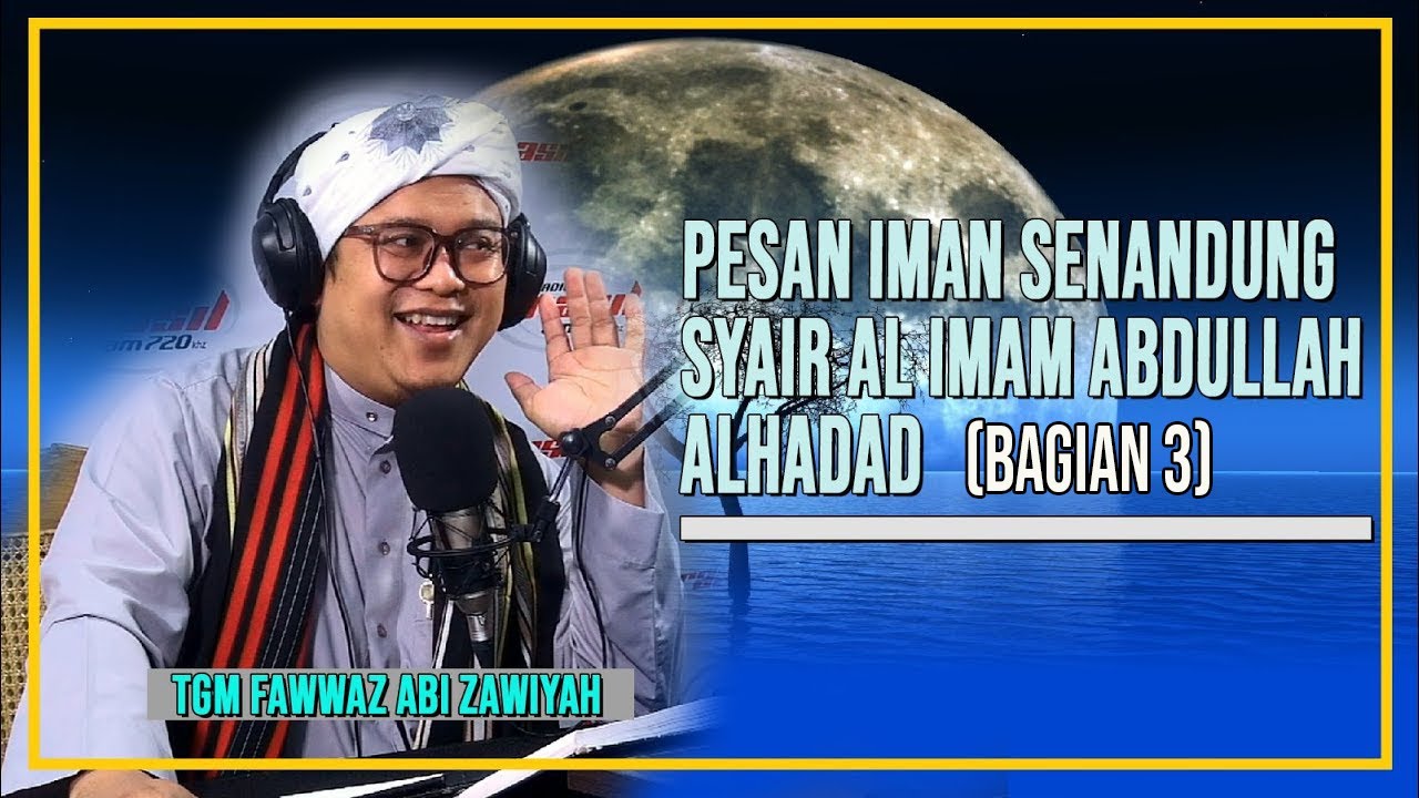 Ustaz Fawwaz Abi Zawiyah || Pesan Iman Senandung Syair al Imam Abdullah ...