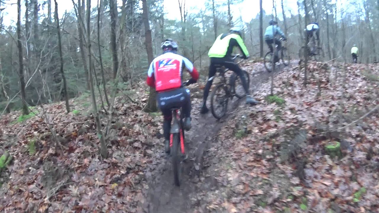 mtb toertocht de wekkers deurne sony hdras100v - YouTube