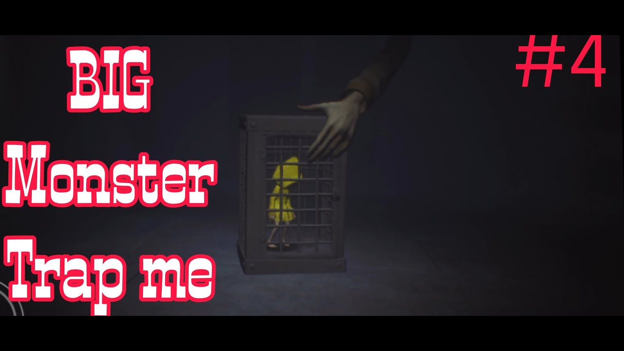 BIG SCARY MONSTER TRAP ME IN HIS CAGE | LITTLE NIGHTMARE MOBILE ...