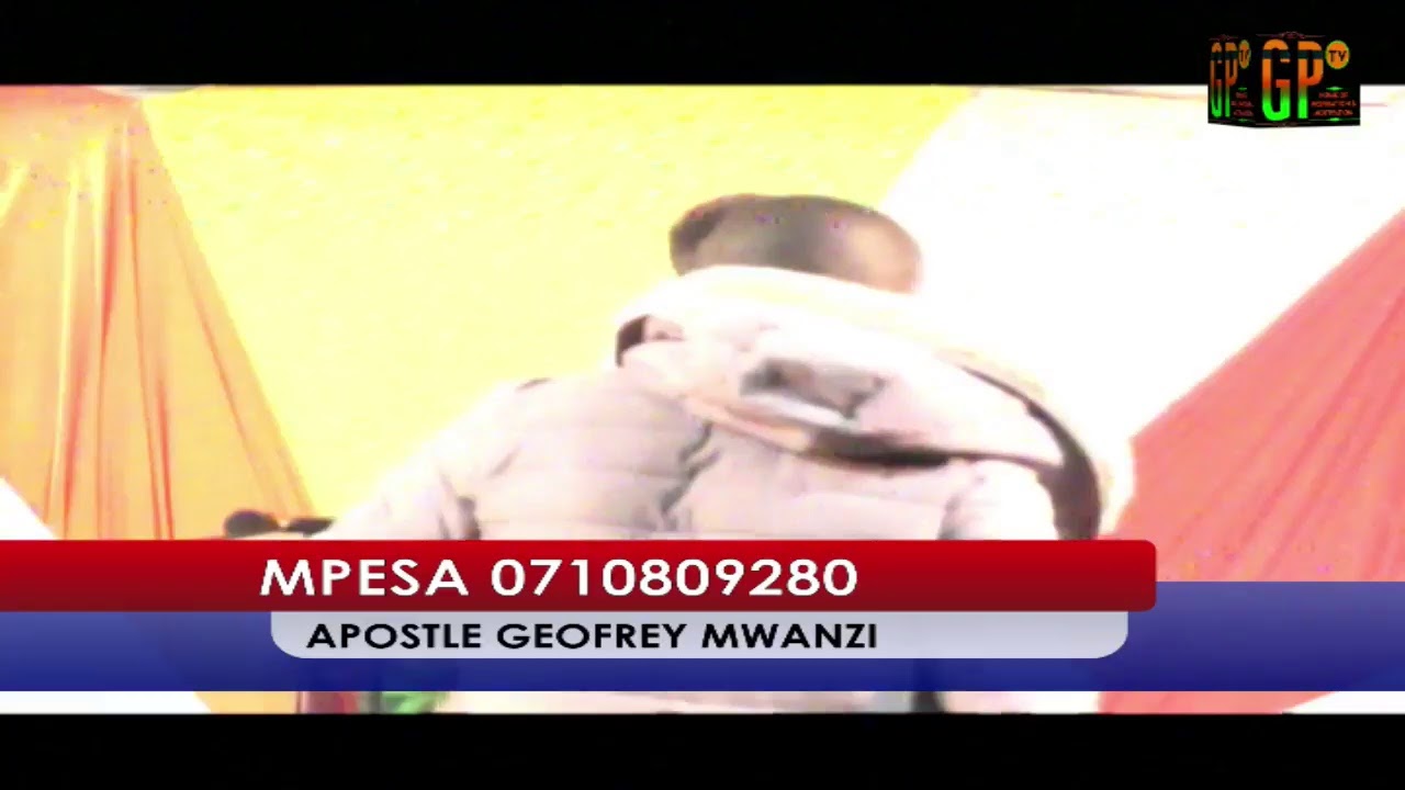Apostles GEOFREY MWANZI Live Stream - YouTube
