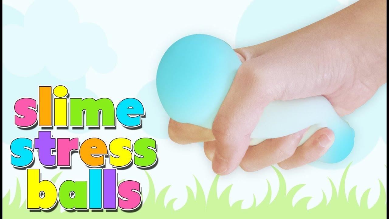 How to Make Slime Stress Balls - YouTube