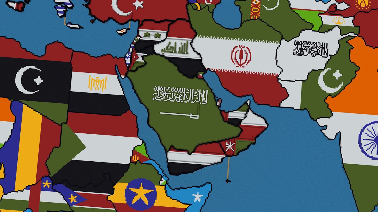 How to build the middle east in minecraft - YouTube