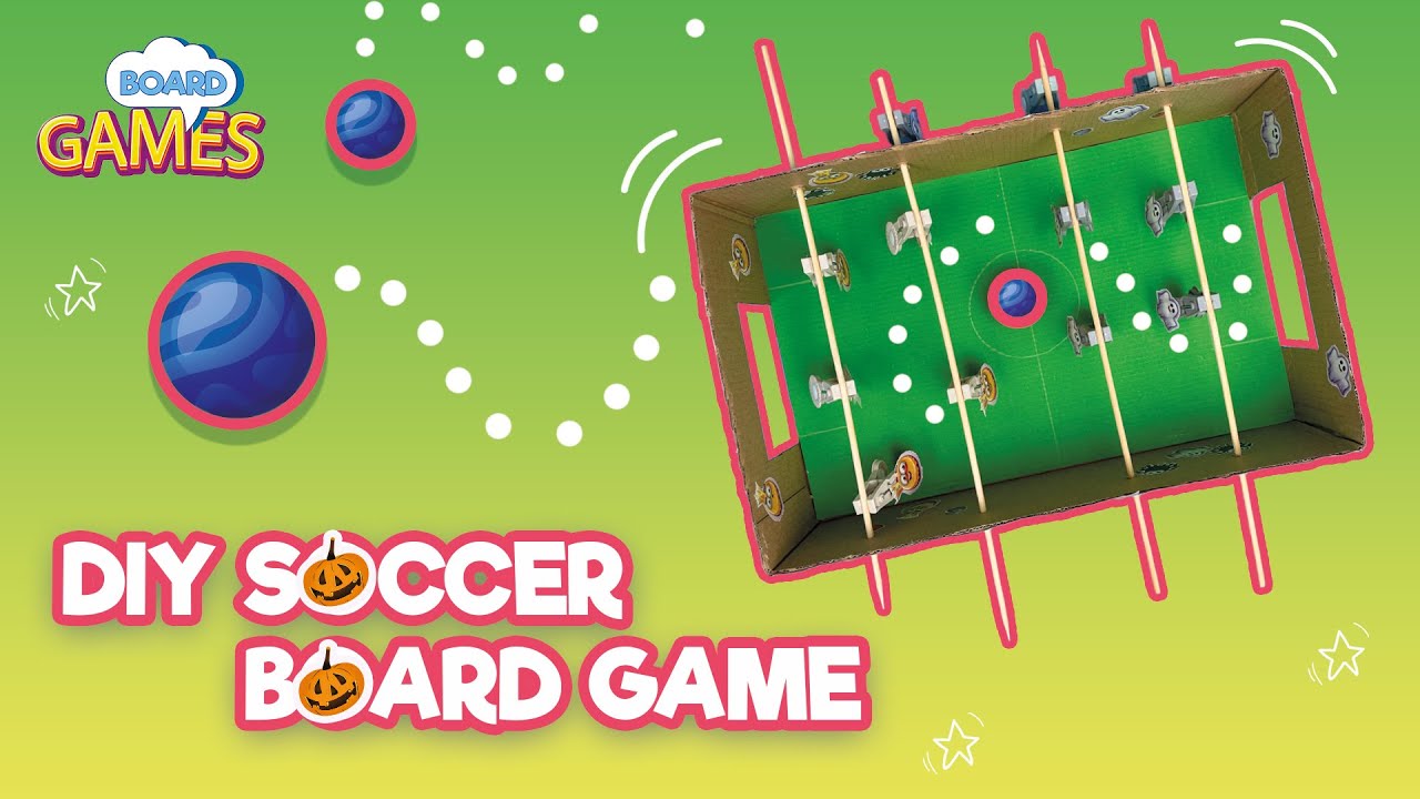 Soccer Board Game For Fun | DIY Soccer Out Of Box | Handmade Tabletop ...