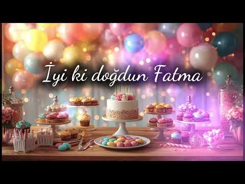 İyi ki doğdun FATMA- İsme Özel Doğum Günü Şarkısı
