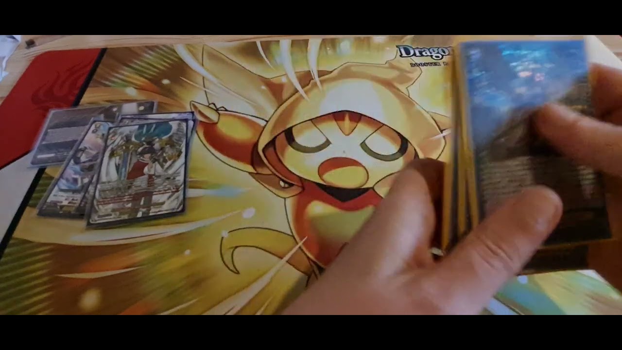 cardfight vanguard rezael deck profile (dz-bt01) - YouTube