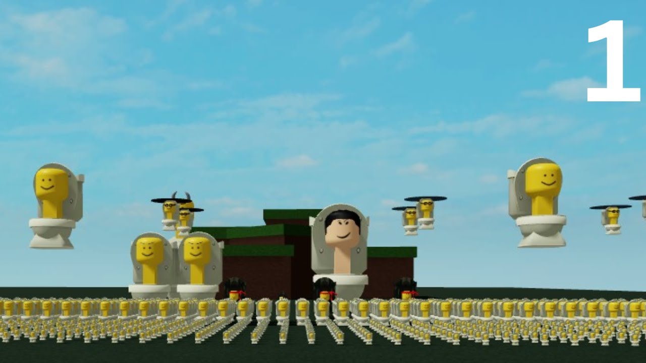 Skibidi toilet are here, RP episode 1 - YouTube