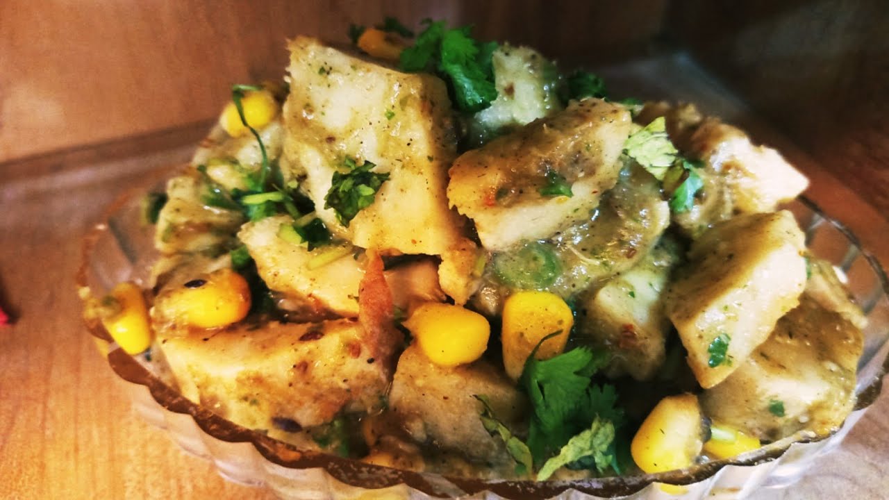 kachaloo (taro)chaat by Ritu Ki Rasoi - YouTube
