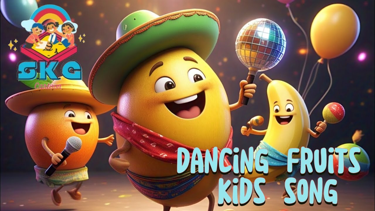 Dancing Fruits Party | Fun Kids Song | Healthy Eating Song for Kids ...