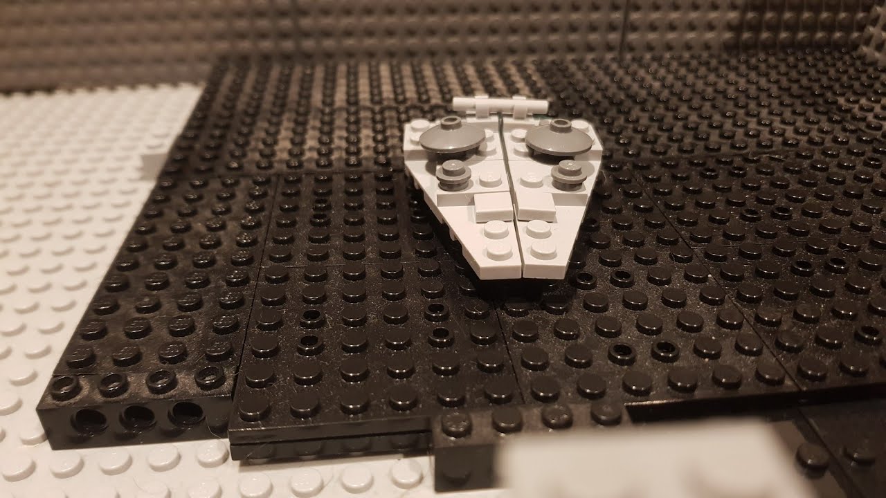 Lego Micro Star wars interdictor Moc Instructions - YouTube