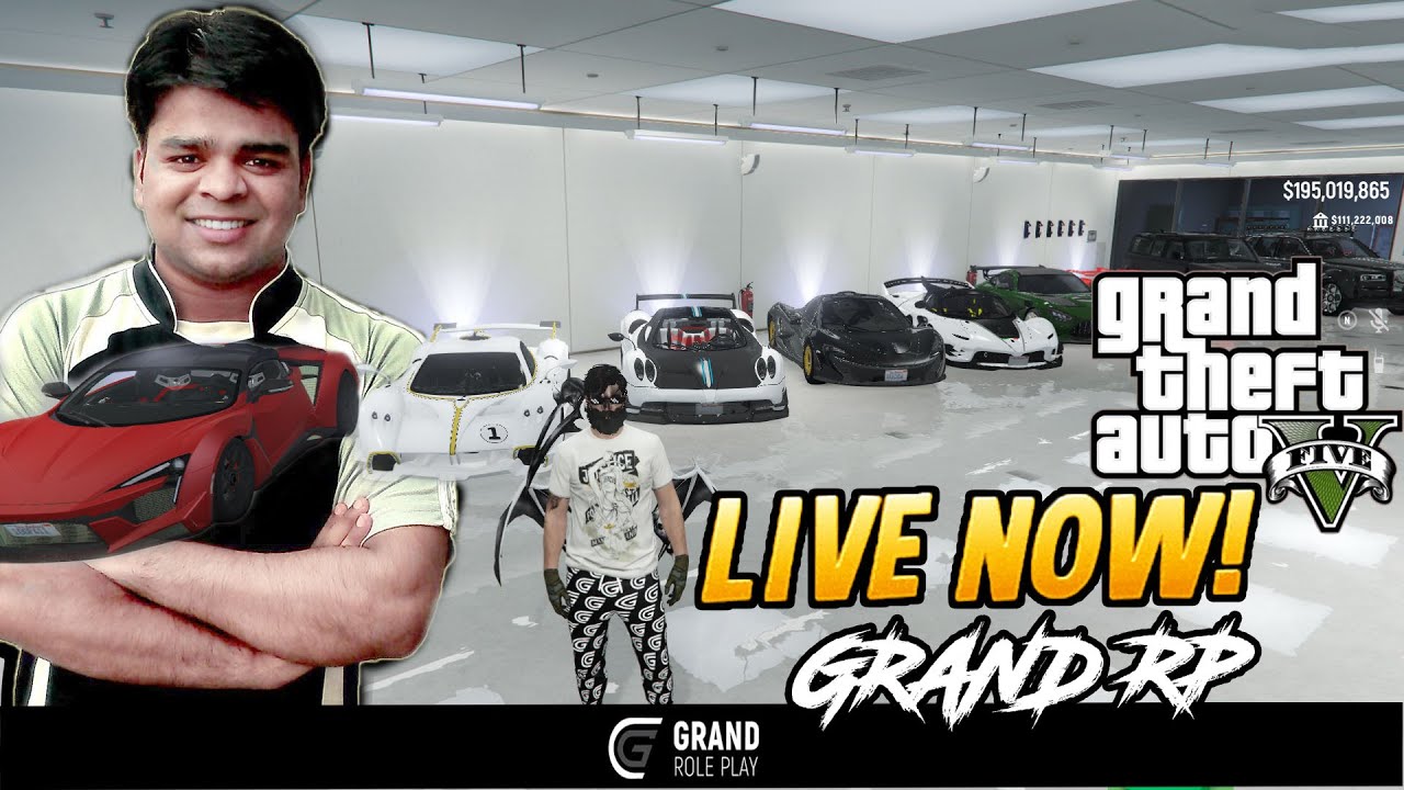 GRAND RP LIVE STREAM | Grand Theft Auto V | Yadav G Live - YouTube