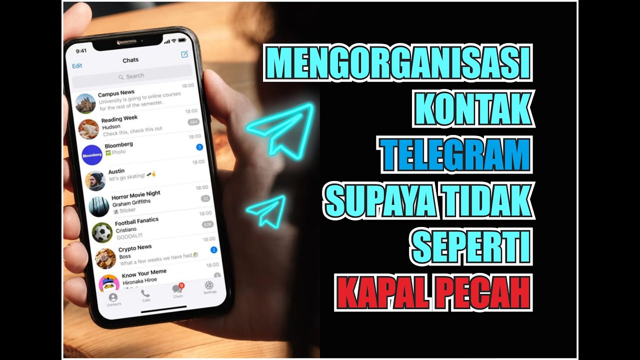 MENGORGANISASI KONTAK TELEGRAM SUPAYA TIDAK SEPERTI KAPAL PECAH ...