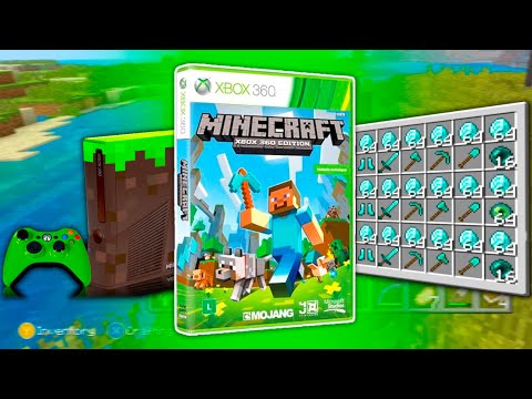 Jogando Minecraft XBOX 360 em 2025 - Parte 2