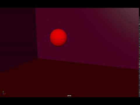 Maya Assignment I: The Bouncing Ball - YouTube