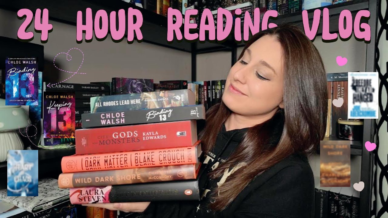 How much can I read in 24 Hours?? 24 Hour Reading Challenge - YouTube